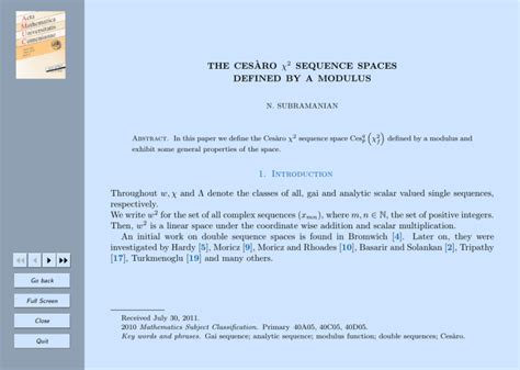 The Ces ` Aro χ Sequence Spaces Defined By A Modulus