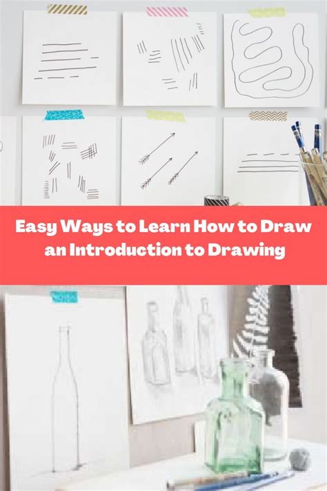 easy ways to learn how to draw an introduction to drawing bookdrawer