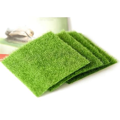 Artificial Grass Sheet 6″x6″ Candescent Crafting