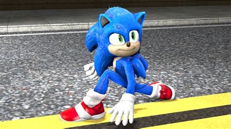 Movie Sonic [rig And Lighting Test] By Fenixfivekapzart On Deviantart