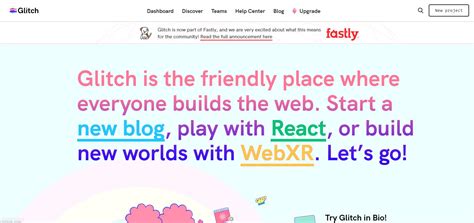 Glitch With Working Example Apps To Remix A Code Editor To Modify