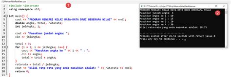 Menghitung Nilai Rata Rata Dalam Bahasa Pemrograman C Java Dan Python