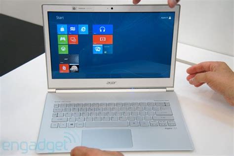 Acer Announces Aspire S Ultrabook Series With And Inch Touchscreens Update Hands