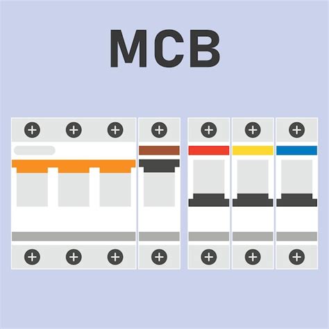Premium Vector Electrical Panel With Mcb Timer Contactor Plc Simple Flat Design Premium Vector Electrical Panel With Mcb Timer Contactor Plc Simple Flat Design