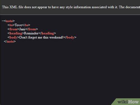 3 Formas De Ver Archivos XML WikiHow