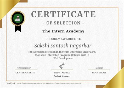 Sakshi Nagarkar On Linkedin Theinternacademy Internship Teamwork