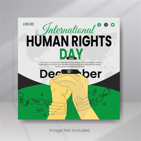 Premium Psd Human Rights Day Social Media Post Design