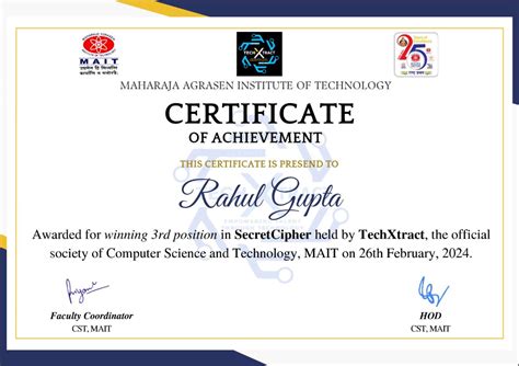 Rahul Gupta On Linkedin Techxtract Secretcipherchallenge