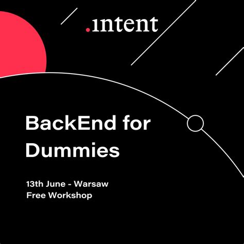 Backend Warszawa Backend Node Nodejs Sql Databases Security