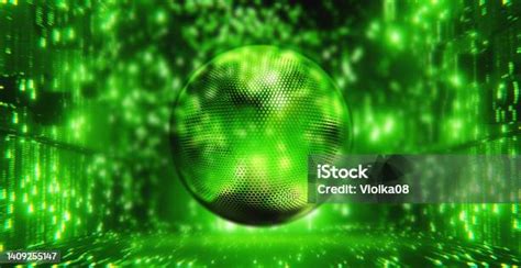 미래 지향적 인 디지털 글로브 배경 녹색 매트릭스 스타일 이진 컴퓨터 코드 3d 아트 디자인 프로그래밍 개념 불법 복제 해킹 프로그램 인공 지능 인터넷 0명에 대한 스톡