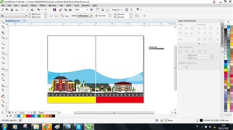TUTORIAL MEMBUAT LEAFLET DENGAN CORELDRAW X7