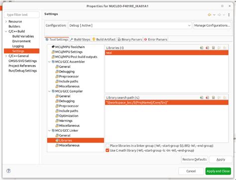 Solved About The Libneaia File Generated By Nanoedge Ai Stmicroelectronics Community