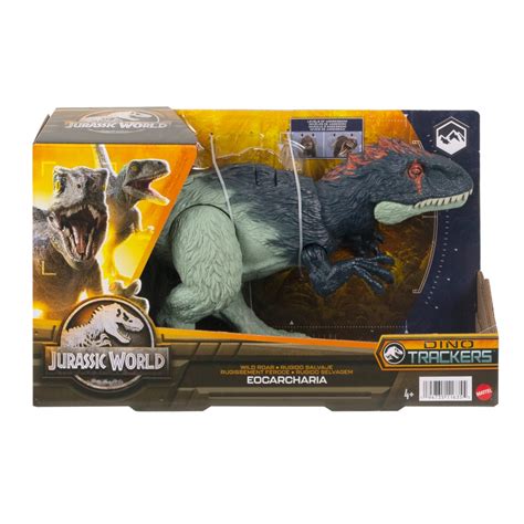 Mattel Jurassic World Wild Roar Eocarcharia Dinosaur Figure 1 Ct Kroger