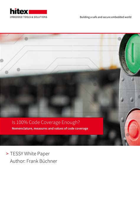 Is 100 Code Coverage Enough Nomenclature Measures And Values Of Code