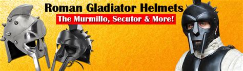 Roman Gladiator Helmets 101 The Murmillo Secutor And More