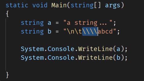 CSharp Basic Tutorial Chapter char和string 类型 chaoqiang s Blog