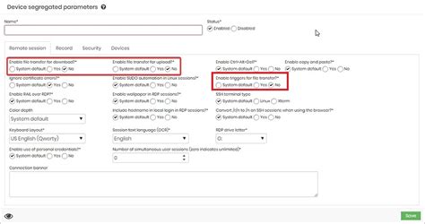Access Firewall And Switch Devices Through Ssh Settings Segura