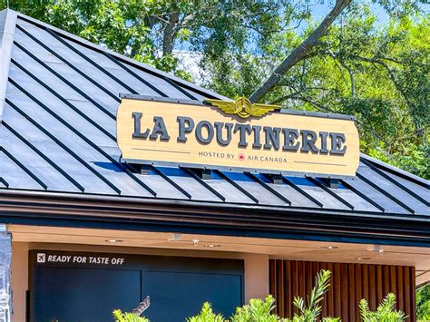 La Poutinerie Sign Arrives In Epcot