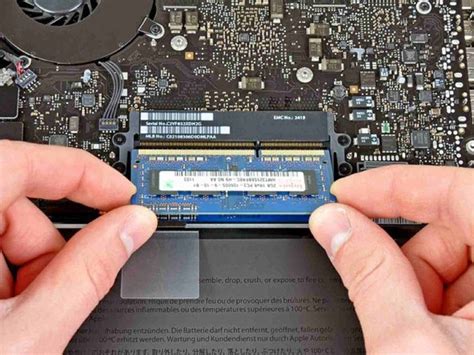 How To Remove Or Install Memory MacBook Pro Hawkdive Com