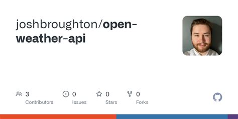 Github Joshbroughtonopen Weather Api