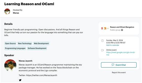 Shakthi Kannan On Linkedin Ocaml