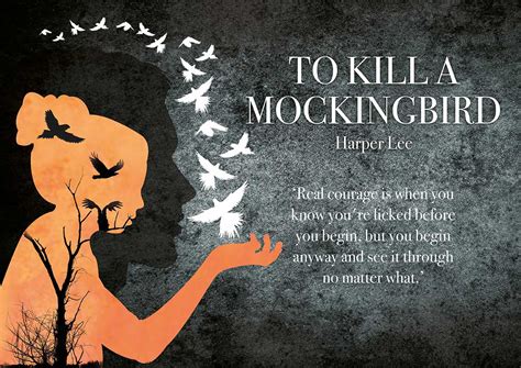 to kill a mockingbird wall graphic for secondary schools design for