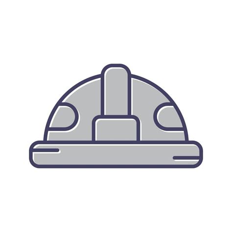 Construction Helmet Vector Icon 16737475 Vector Art At Vecteezy