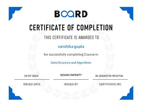 Vanshika Gupta On Linkedin 🚀 Excited To Share That Ive Earned My Data Structures And Algorithms