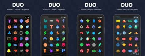 Duo Is A Beautiful Two Toned Iphone Theme With Lots Of Extras