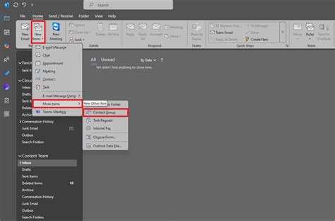 Distribution List Creating A Distribution List
