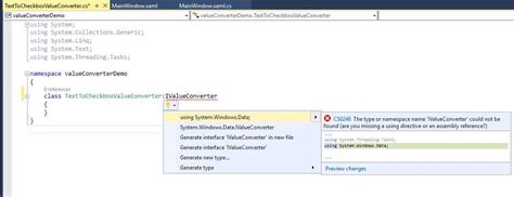 Value Converter In Wpf