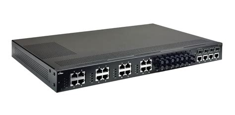Etherwan Ex27424 20vc 28 Ports 100 10 Tx Gigabit Sfp Ethernet Switch