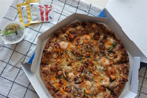 도미노피자 신메뉴 문어밤슈림프피자 도미노스팟 주문 어렵지 않아요 네이버 블로그