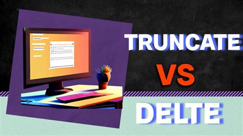 Whats Difference Between Delete And Truncate Command In