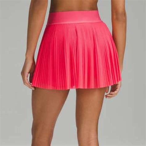 Lululemon Athletica Skirts Lulu Mesh Pleats Mini Tennis Skirt Poshmark
