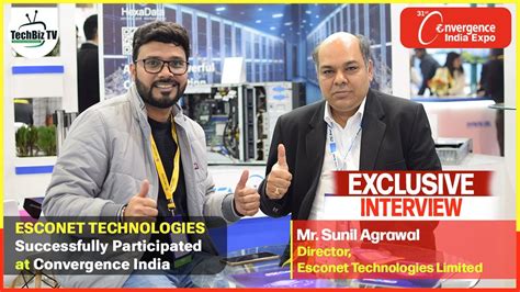Esconet Technologies Participated At Convergence 2024 I Exclusive Chat