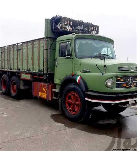 عکس ماشین بنز ده چرخ