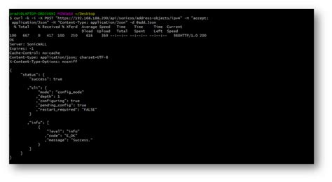 Adding Multiple Address Objects Using Sonicos Api