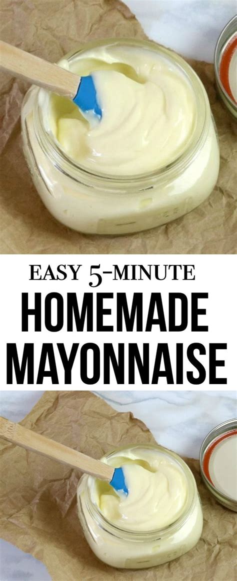 Homemade Mayonnaise Artofit