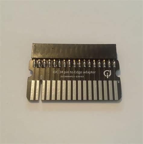 Adapter Card Edge To Idc Female Connector 5 25 To 3 5 Reverb