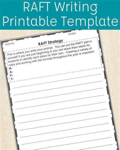 Raft Writing Tales From Outside The Classroom