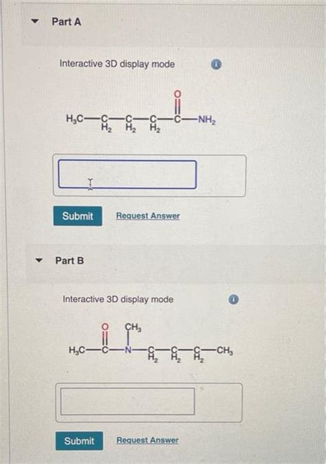 part a interactive 3d display mode h₂c c h₂ h₂