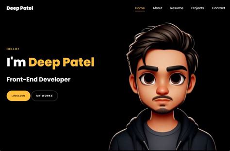 Patel Deep On Linkedin Prodigyinfotech Webdevelopment Projectportfolio Internshipexperience
