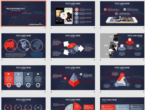 Orange Grey Tech PowerPoint
