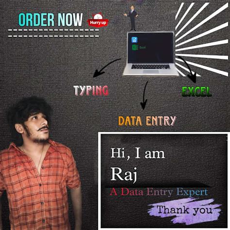 Do Data Entry Excel Entry Typing Word Ms Office Work By Rajasekhar K Fiverr