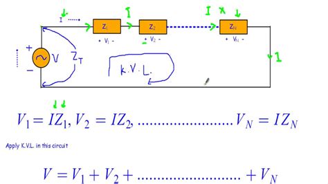 Impedances In Series Youtube