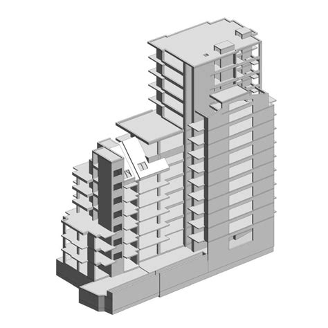 🏢 Bim модел на многоетажна жилищна сграда в гр София📍 💡 Bim моделирането е процес на създаване