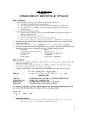 CSC Volume 2 Ch 15 2022 Doc CSC Volume Two Chapter 15 INTRODUCTION TO THE PORTFOLIO APPROACH