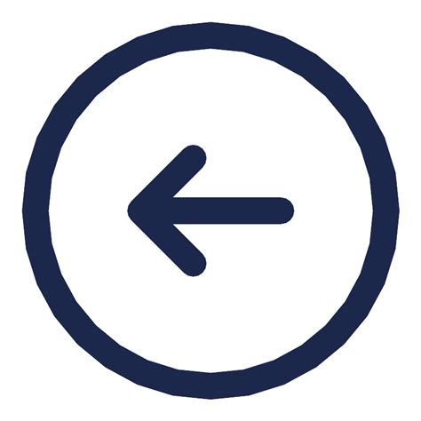 Round Arrow Left Vector SVG Icon SVG Repo