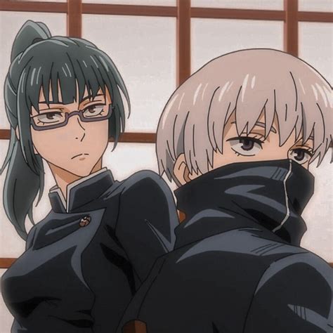 Maki And Toge Icon Jujutsu Kaisen Personajes De Anime Anime Pecados Capitales Anime